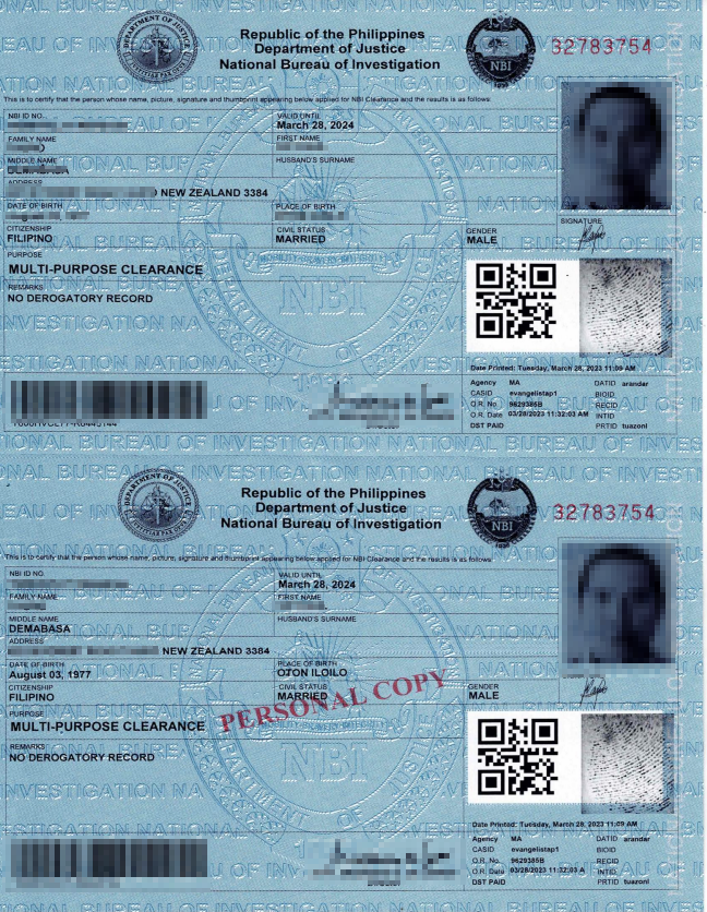 New NBI Application – KABAYAN EXPRESS ANZ