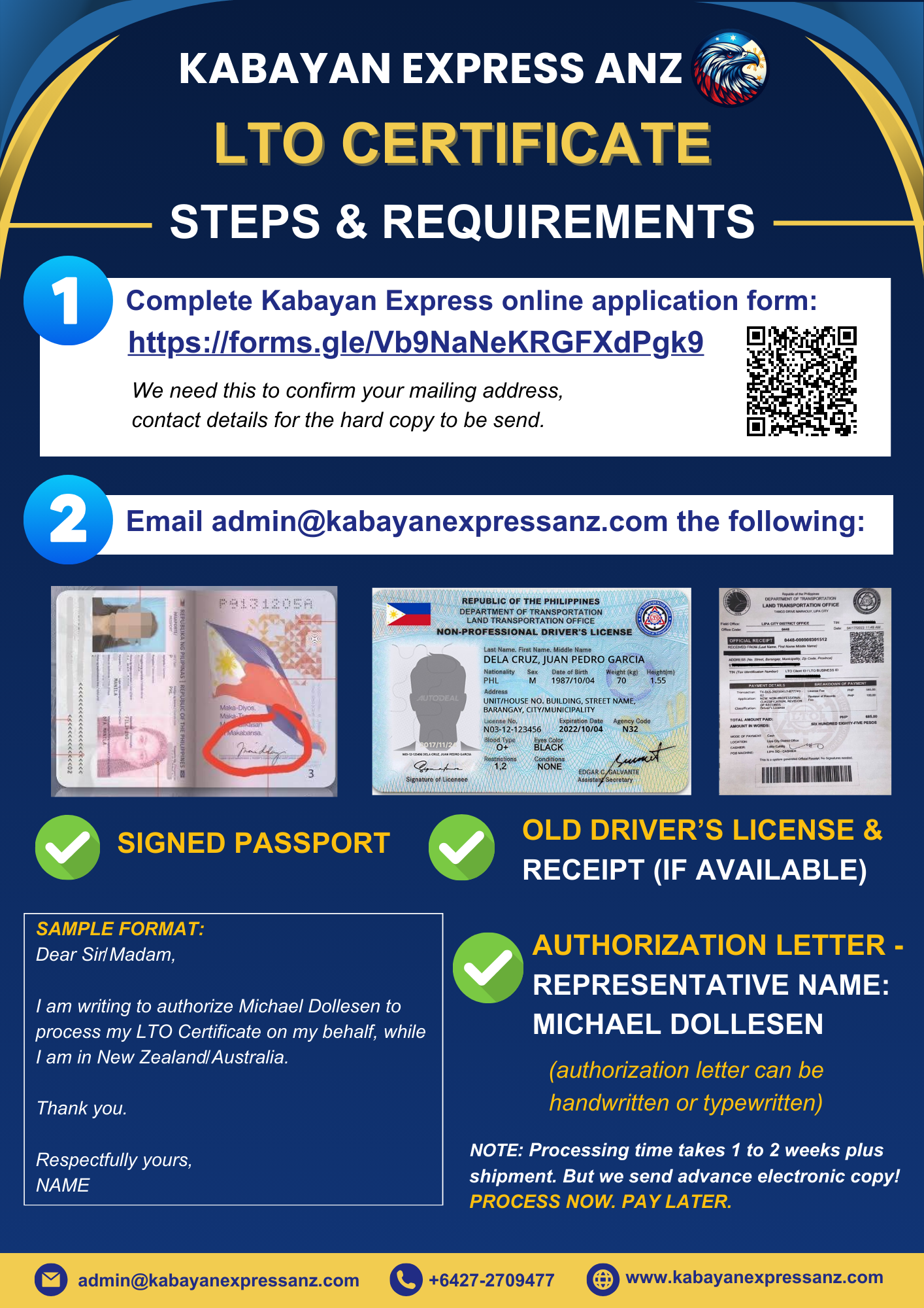 SERVICES – KABAYAN EXPRESS ANZ