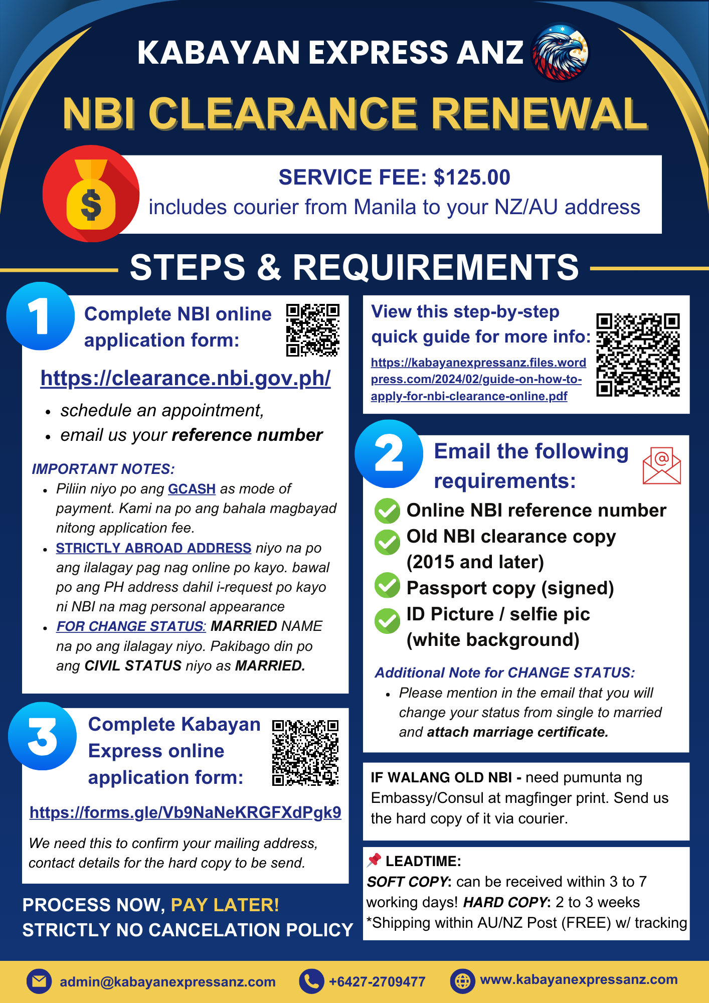 SERVICES – KABAYAN EXPRESS ANZ